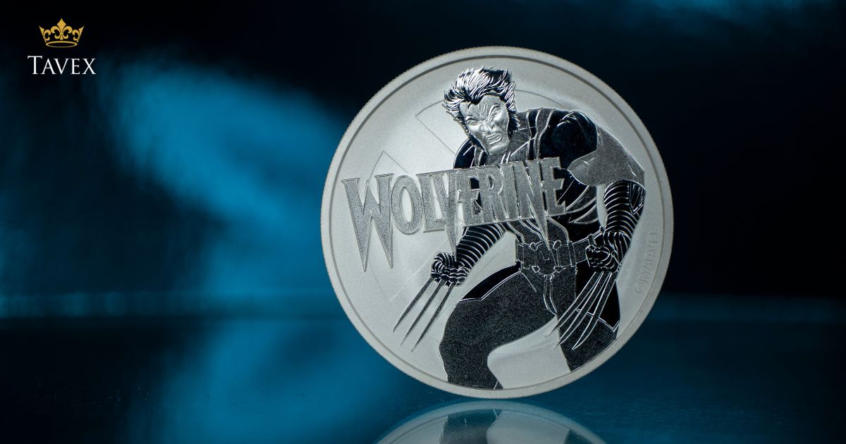 Srebrna moneta Marvel: Wolverine 1 oz | Tavex
