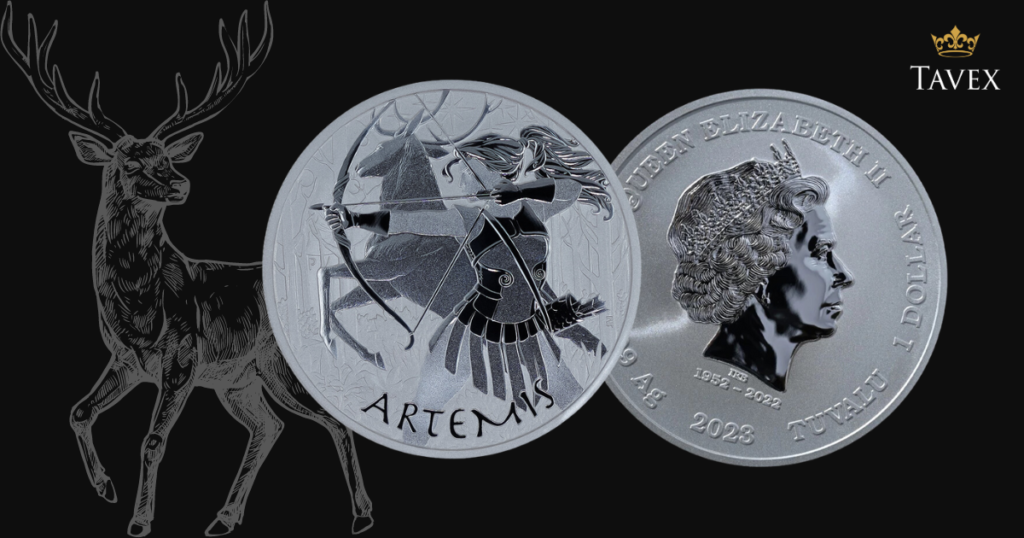 1 oz Gods of Olympus Artemis Silver Coins* | Tavex
